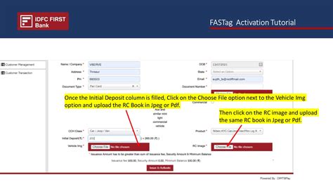 Image result for IDFC First Bank Fastag
