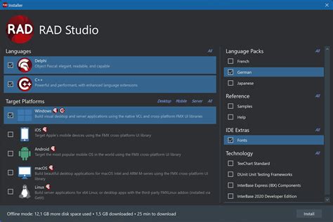 Image result for RAD Studio Install