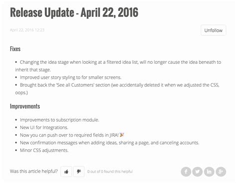 Image result for Software Release Notes