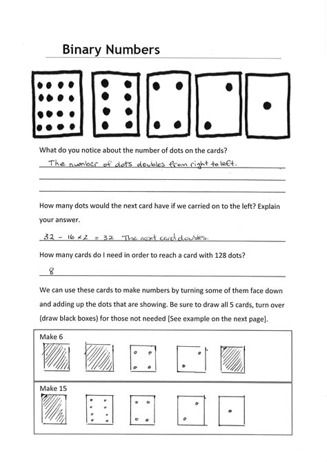Image result for What Binary Code in Hello Worksheet
