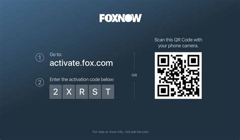 Image result for Fox News Activation Code Entry