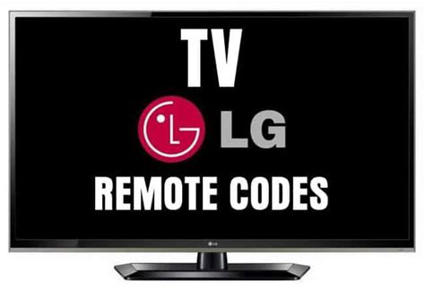 GE Universal Remote Codes for LG Tv & Programming Setup
