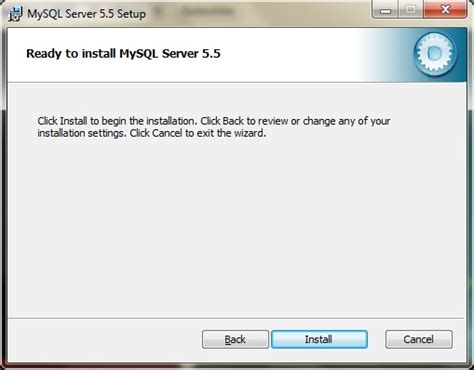 Image result for MySQL 5 Install