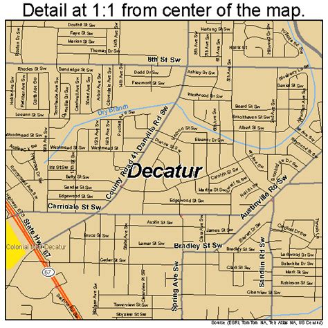 Image result for Decatur Al Zip Code Map