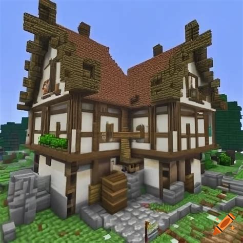 Image result for Beautiful Medieval House Minecraft Tutorial