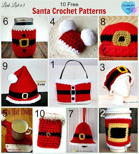Image result for Crochet Santa Pin Pattern-Free