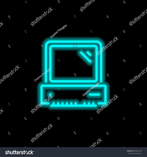 Image result for Neon Blue Computer