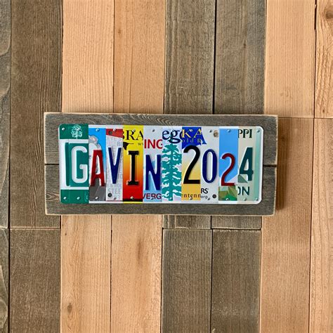 Image result for Custom License Plate Signs