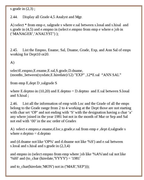 Image result for SQL Queries Programming Questions