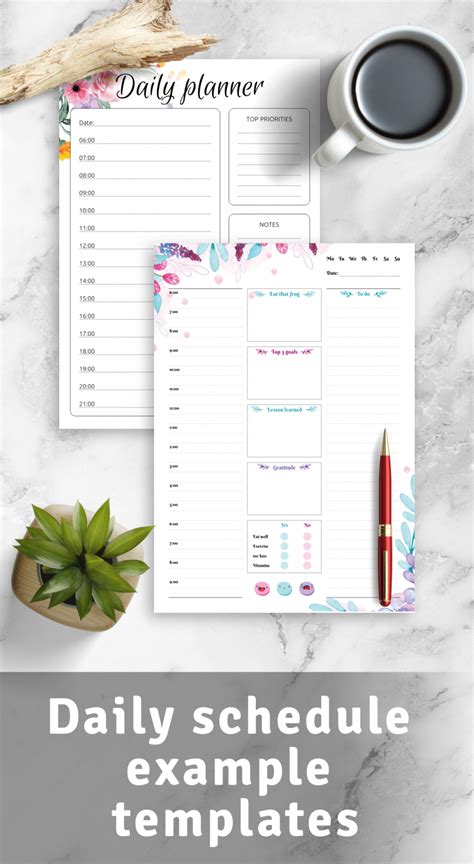 Image result for Example of a Schedule