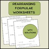 Image result for Rearranging Formula Worksheet with Example