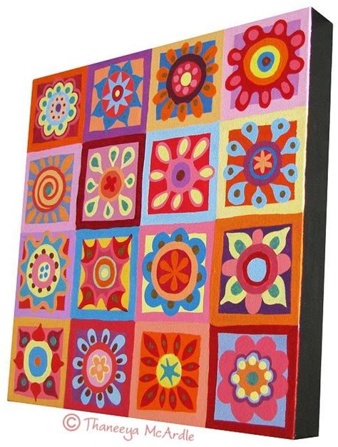 Image result for Abstract Flower Painting Tutorial