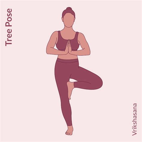 Image result for Tree Pose Tutorial