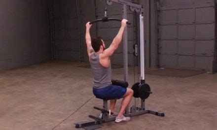 Image result for Powertec Lat Pulldown Machine