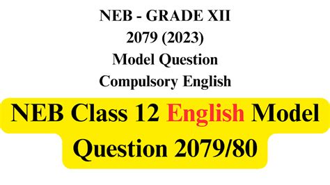 Image result for Class 12 English Model Question