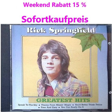 Image result for Rick Springfield Hits