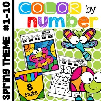 Image result for Spring Color by Number Coloring Pages