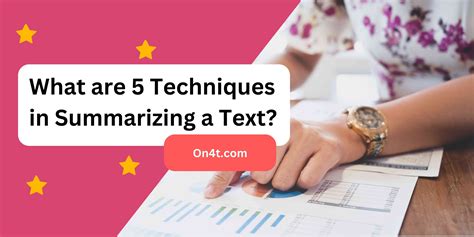 Image result for Summarizing a Text