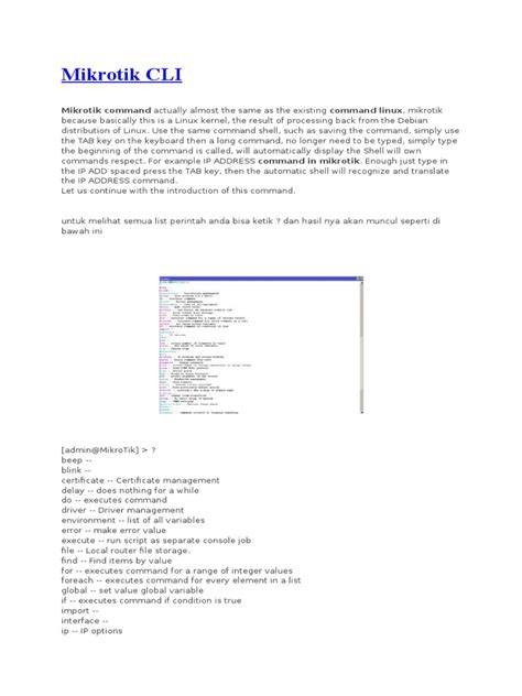 Image result for Microtik Create a Script Using CLI