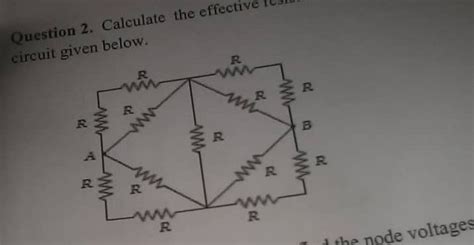 Image result for Effective Resistance Problems