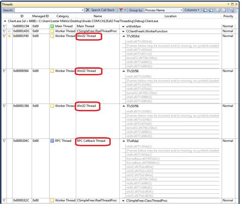 Image result for Visual Studio Debug Tool Shows Threads