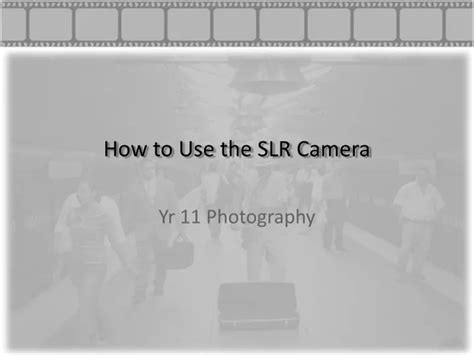 Image result for Slr.camera Tutorial