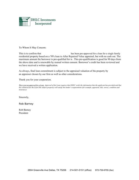 Image result for Pre-Approval Letter Guide