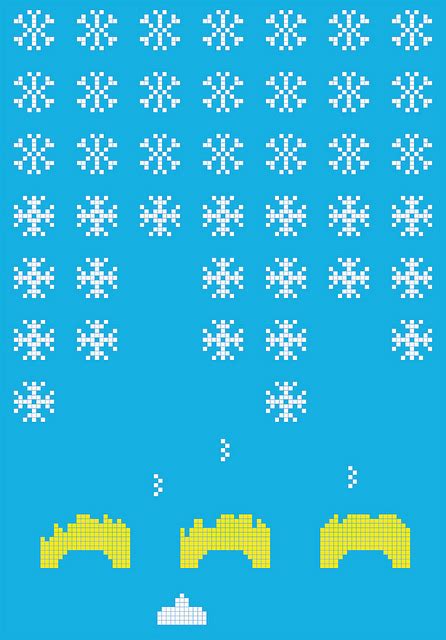 Image result for 8-Bit Space Invaders