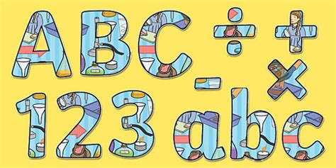 Image result for Science Lettering