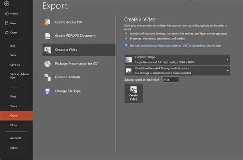 Image result for How to Convert PowerPoint to Video