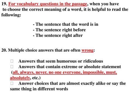 Image result for Test Tips Multiple Choice