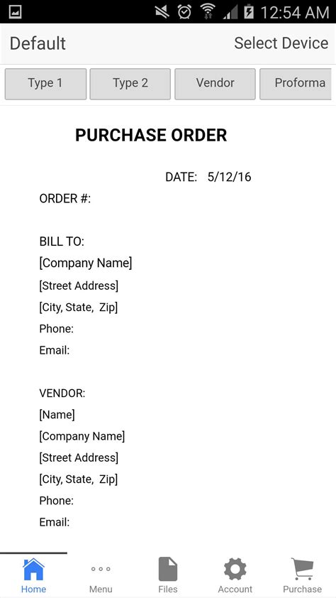 Image result for Create a Purchase Order Pro Core