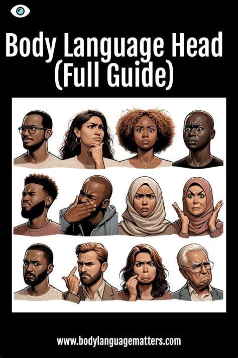 Image result for Body Language Head Tutorial