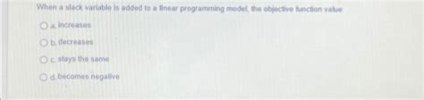Image result for Slack Variable in Linear Programming