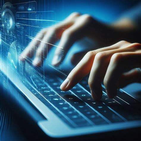 Image result for A Cool Image of a Hand Typing Computer