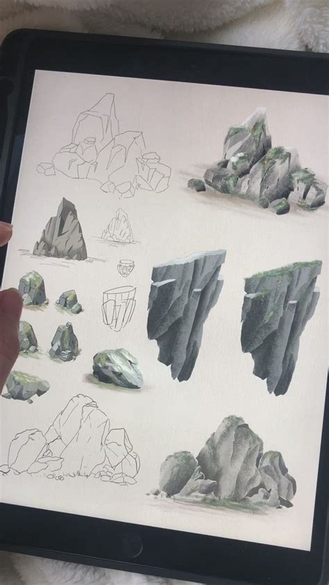 Image result for Rock Drawing Tutorial