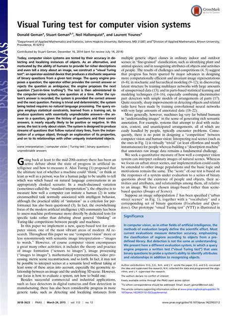 Image result for Turing Vision Default Process