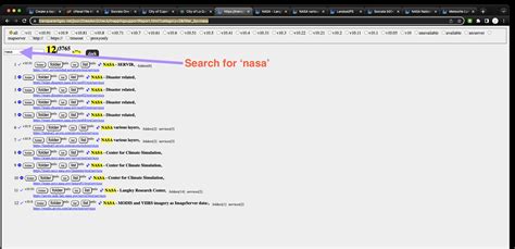 Image result for NASA's Map Key VSAPI Token
