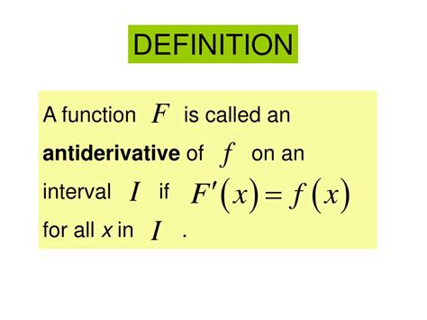 Image result for Antiderivative