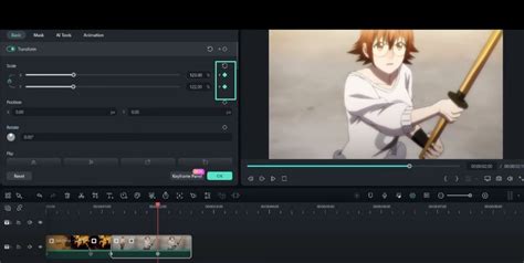 Image result for How to Keyframe Sticker in Filmora