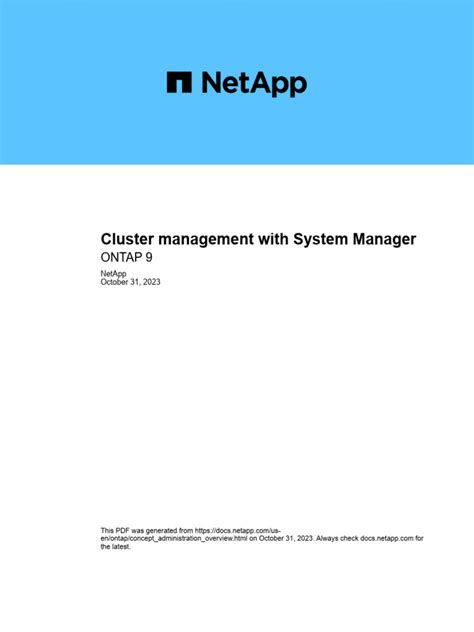 Image result for Cluster Manager
