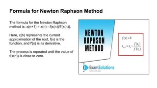 Image result for Newton-Raphson Formuls
