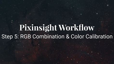 Image result for PixInsight RGB Combination