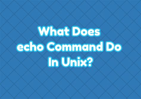 Image result for Echo Unix