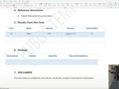 Image result for Penetration Testing Report Metasploit