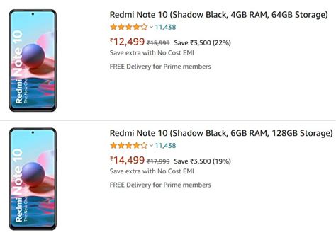 Image result for How Much Is Redmi Note 10