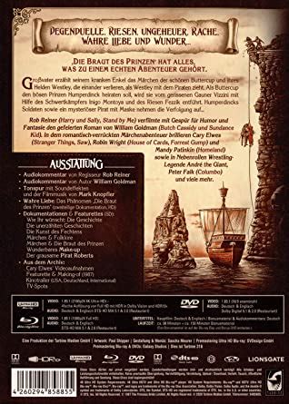 Image result for The Princess Bride Blu-ray Cover