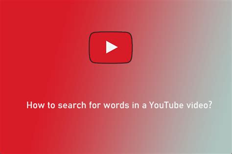 Image result for How to Search YouTube Transcript