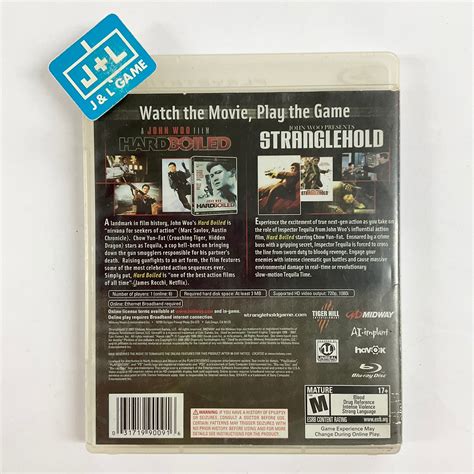 Image result for Stranglehold Video Game PS3