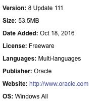 Image result for Java 7 Update 45